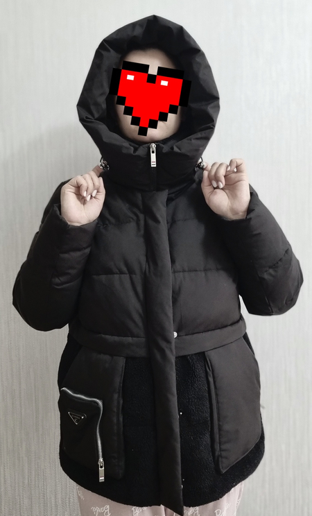 Зимний пуховик CLASNA