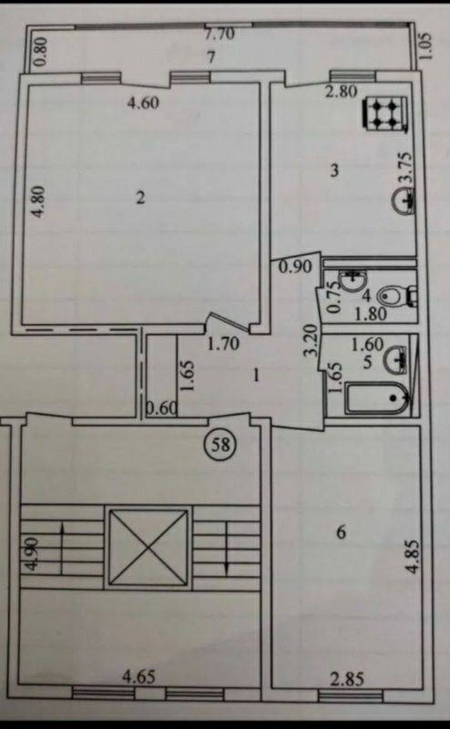 Продажа кв.на Кунаева 2/6/9, ор-р гост.Россия