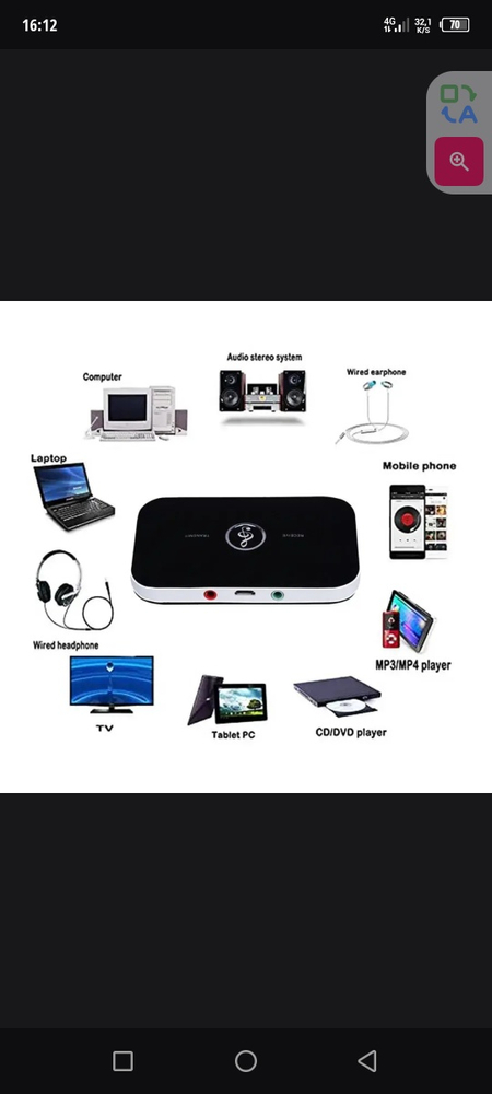 Bluetooth передатчик звук