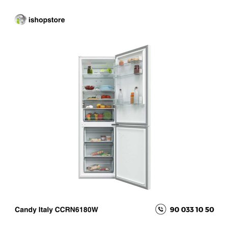 Muzlatgich Candy Italy CCRN6180W Muddatli to'lovga 588 000 so'mdan