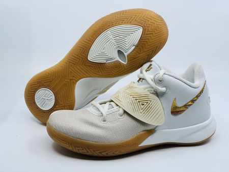 Nike Мужские Kyrie Flytrap III Summit Белый золотой металлик