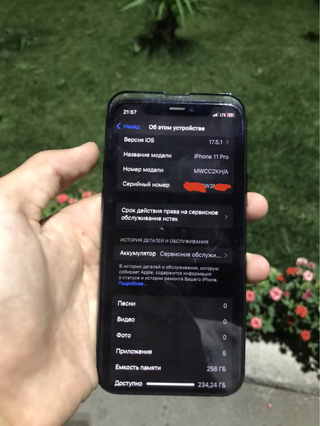 Iphone 11 pro 256 gb