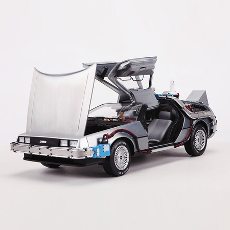 Hot Wheels Elite De Lorean 1:18 Оригинал