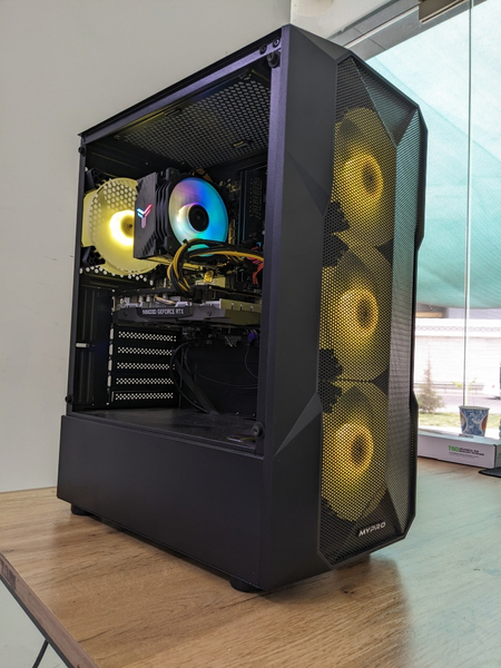 Компьютер I3 12100F/озу 16/rx 5500XT 8g/ssd 120/HDD 1T