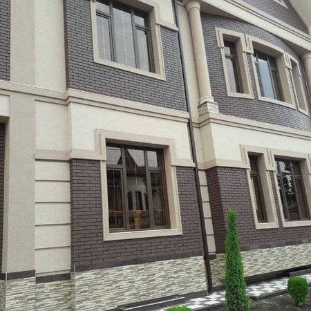 FASAD   travertin ishlari