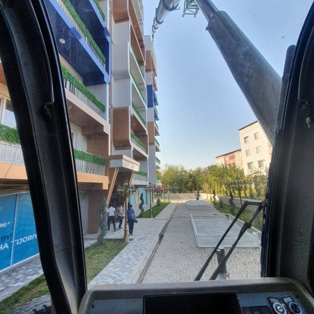 Usluga avto kran HARBIN 16 T 24 METIR