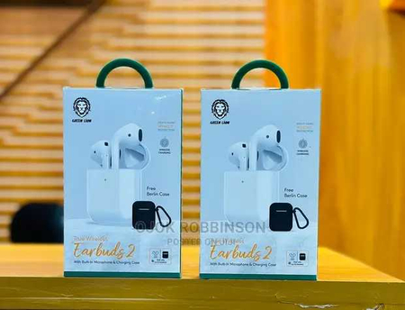 ДОСТАВКА Бесплатно! Наушники GREEN LION Earbuds 2 (AirPods 2.2)