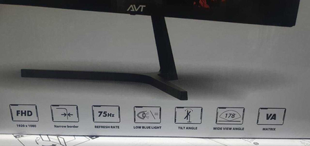 Монитор LCD AVTECH MA200B-24S VA матрица 75Hz