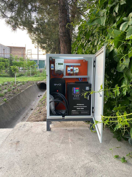 Elektromobil zaryadka ustanofka | зарядная станция электромобиля E-39