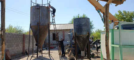 Mishalka Suhoy smes Yem mishalka Drabilka Смеситель кормов