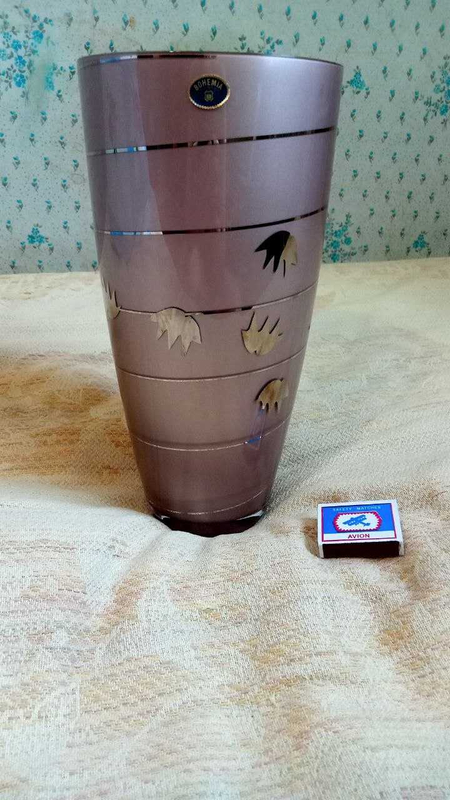 Ваза Bohemia 30 см Чехия