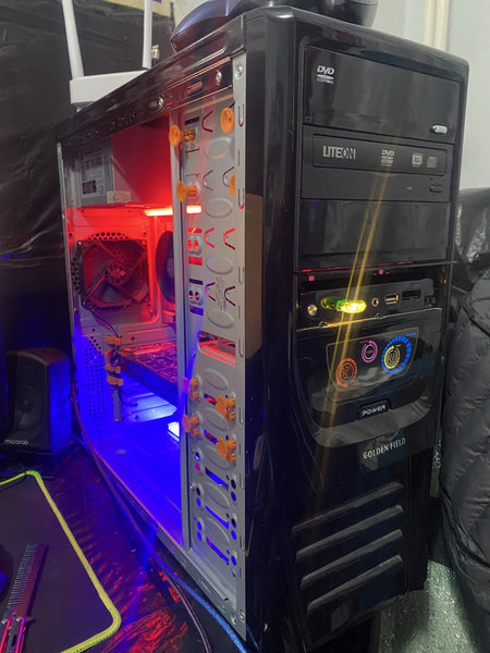 бюджетно Игравой ПК Видеокарта GTS450 озу 14гб