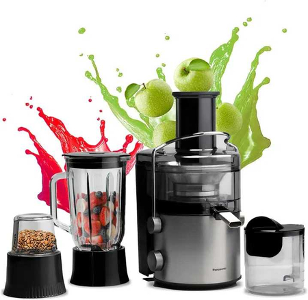 Соковыжималка-блендер-кофемолка 3 в 1 Panasonic MJ-CB800
