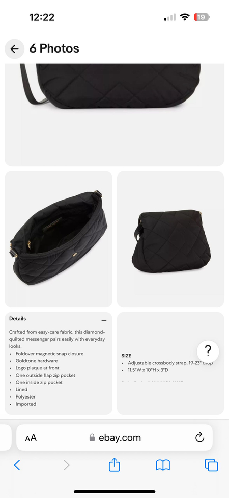 Сумочка мессенжер Marc Jacobs из Америки
