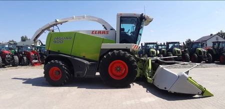 Claas Jaguar 900 Polshadan opkelamiz