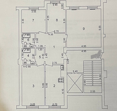 Продам квартиру на Паркентском Golden House 4/3/7 111м2
