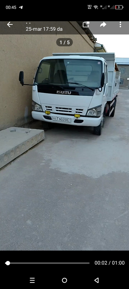Isuzu samasval sotiladi