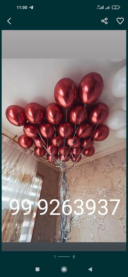Shar qizil,oq shar roziviy shar qora shar Vazdushniy shar