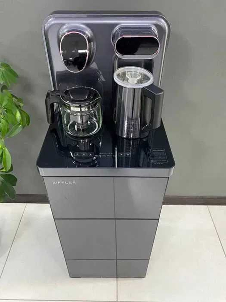 Кулер Ziffler WD-1166PB с авто подогревом и чайником сенсорное упр.