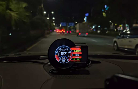 Бортовой компьютер-HUD-P8-PRO OBD2 - 2024, новая модель 2024 года