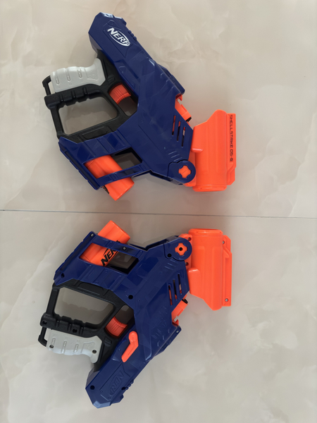 Nerf Shellstrike DS-6, б/у в отличном состоянии