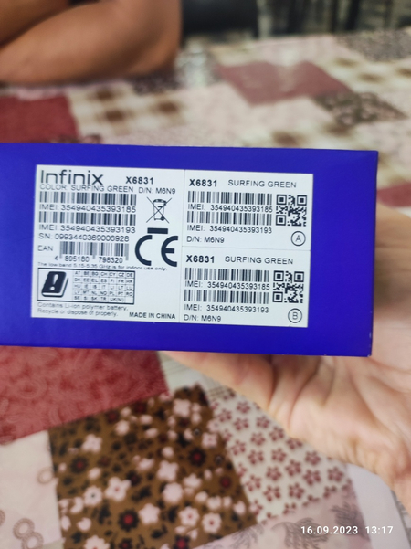 Смартфон Infinix Hot 30 8 256Gb олинганига 1 ой хам булмаган