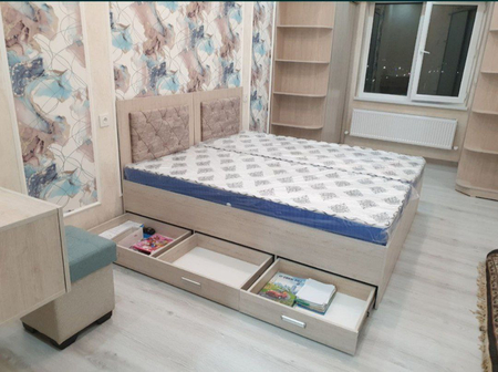 Детские Кровать Шкаф-купе Стол стул лофт Стеллаж Офис прихожка