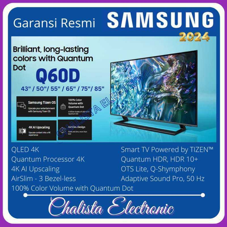 Телевизор Samsung QE85Q60B 85” QLED (2022) 4K Smart Slim madel