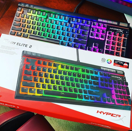 СКИДКА! Hyperx ALLOY ELITE 2/свитчи Hyperx Red Механическая Клавиатура