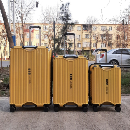 Чемоданы transformer-2 sariq No:1223