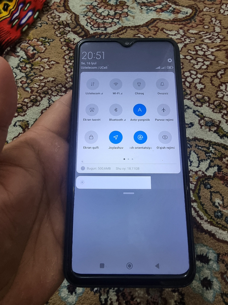 Redmi 9 telfon sotiladi 4/64