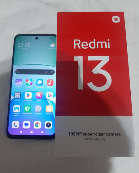 Redmi 13  6/128gb.  Срочна новый