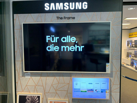 Премиум телевизор SAMSUNG 75 FRAME QLED 2022 NEW SMART 4K официальный
