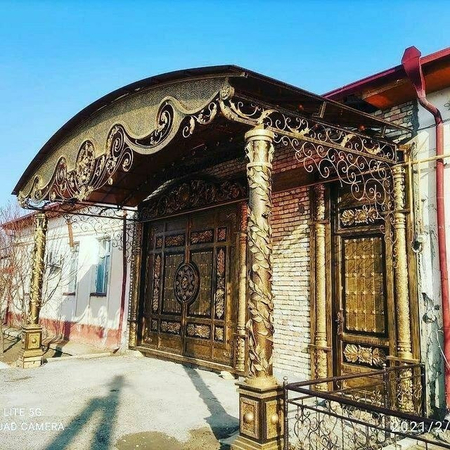 Darvoza panjara sifatlik va tez yasab ornatamiz