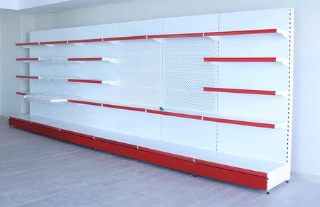 Торговое оборудование для магазина, стеллаж, прилавок витрина