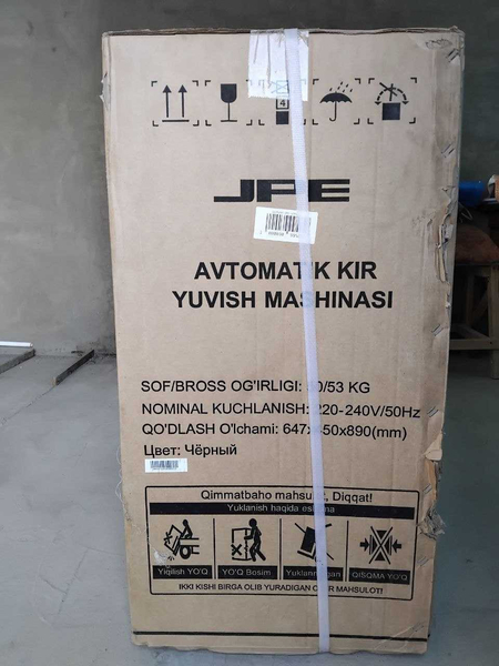 JPE kir yuvish mashinasi 6-8 kg