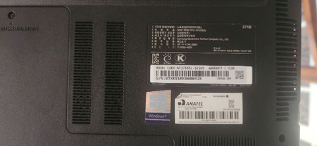 Samsung noutbook NT371 i7-6820HQ