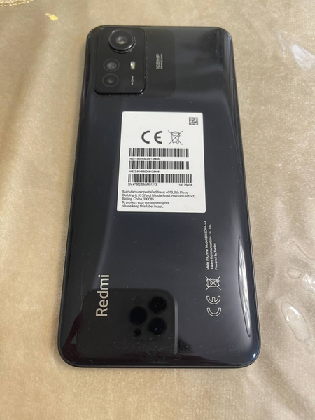 Redmi Note 12S 8+8/256GB qora rang