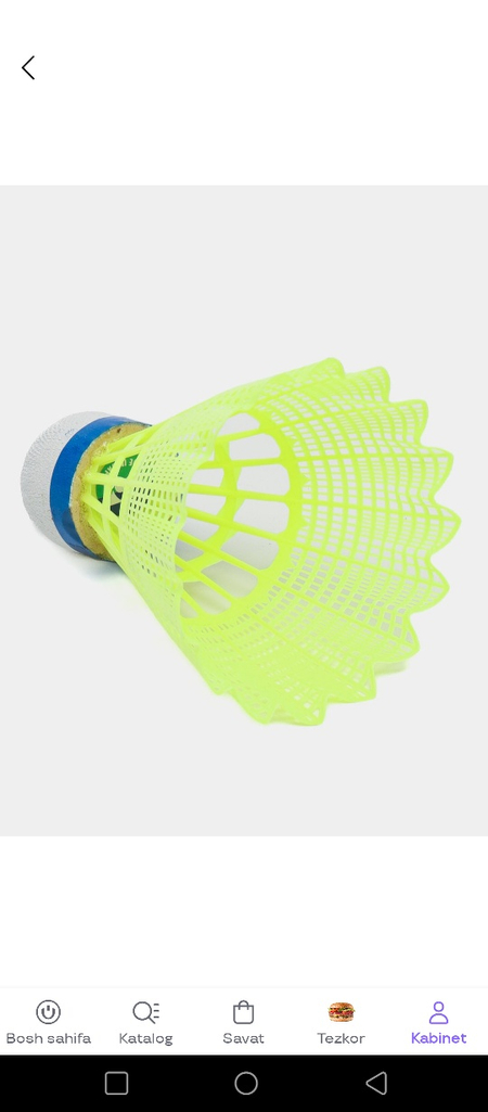 Badminton Raketka va toʻpcha Yonex brend