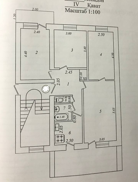 Продам 4х комнатную кирпич 2 балкона Чиланзар 22. Ипотека