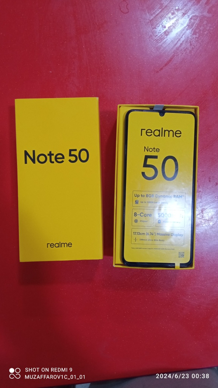 Realmi note 50 yangi