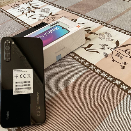 Redmi note 8 ideal 64 tali kar dak full