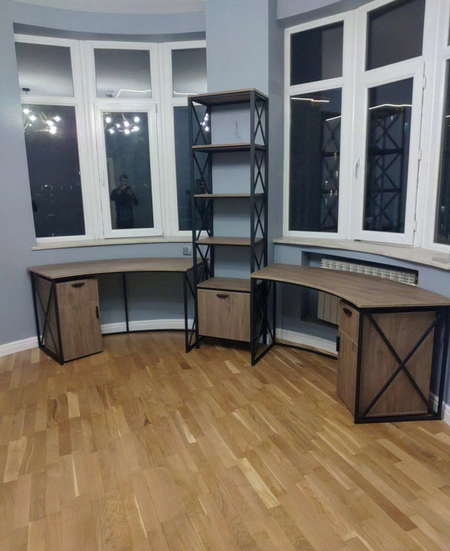 Лофт Кровать Кресло Диван Парта Стеллаж Стол стул Кухонный гарнитур