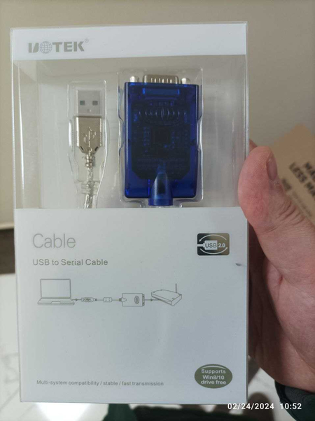 Продается преобразователь RS232/RS485/RS422 to USB UOTEK. Новый.