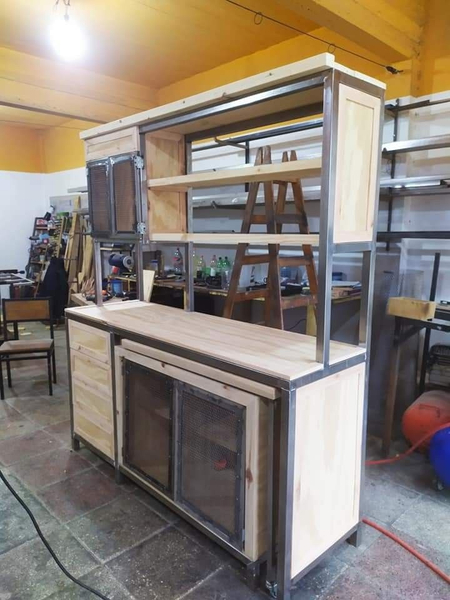 Стеллаж лофт stellaj loft