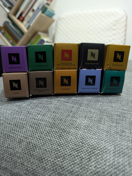 Капсульные кофе Nespresso