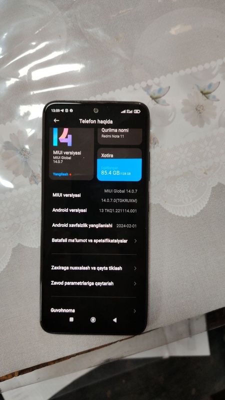 Xi Redmi  note 11