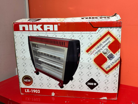 Кварцевый Обогреватель NIKAI 2400W, Гарантия + Бесплатная доставка