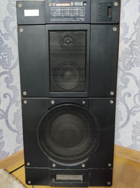 Акустические системы S90B + японский усилитель BND DD-1000