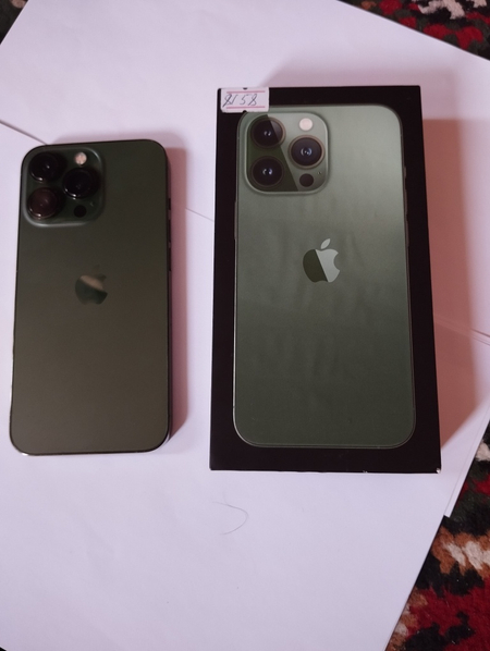 iPhone 13 pro green 128 talik srochna sotiladi